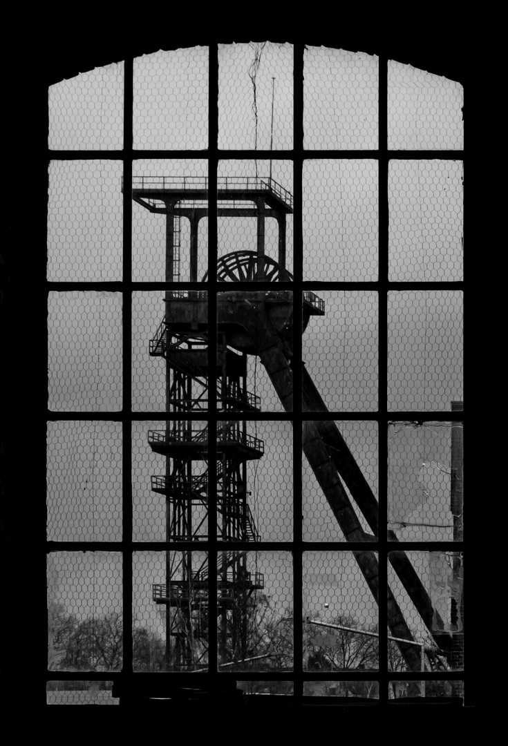 Schacht der Zeche Radbod in Hamm Foto & Bild | industriekultur, bergbau ...