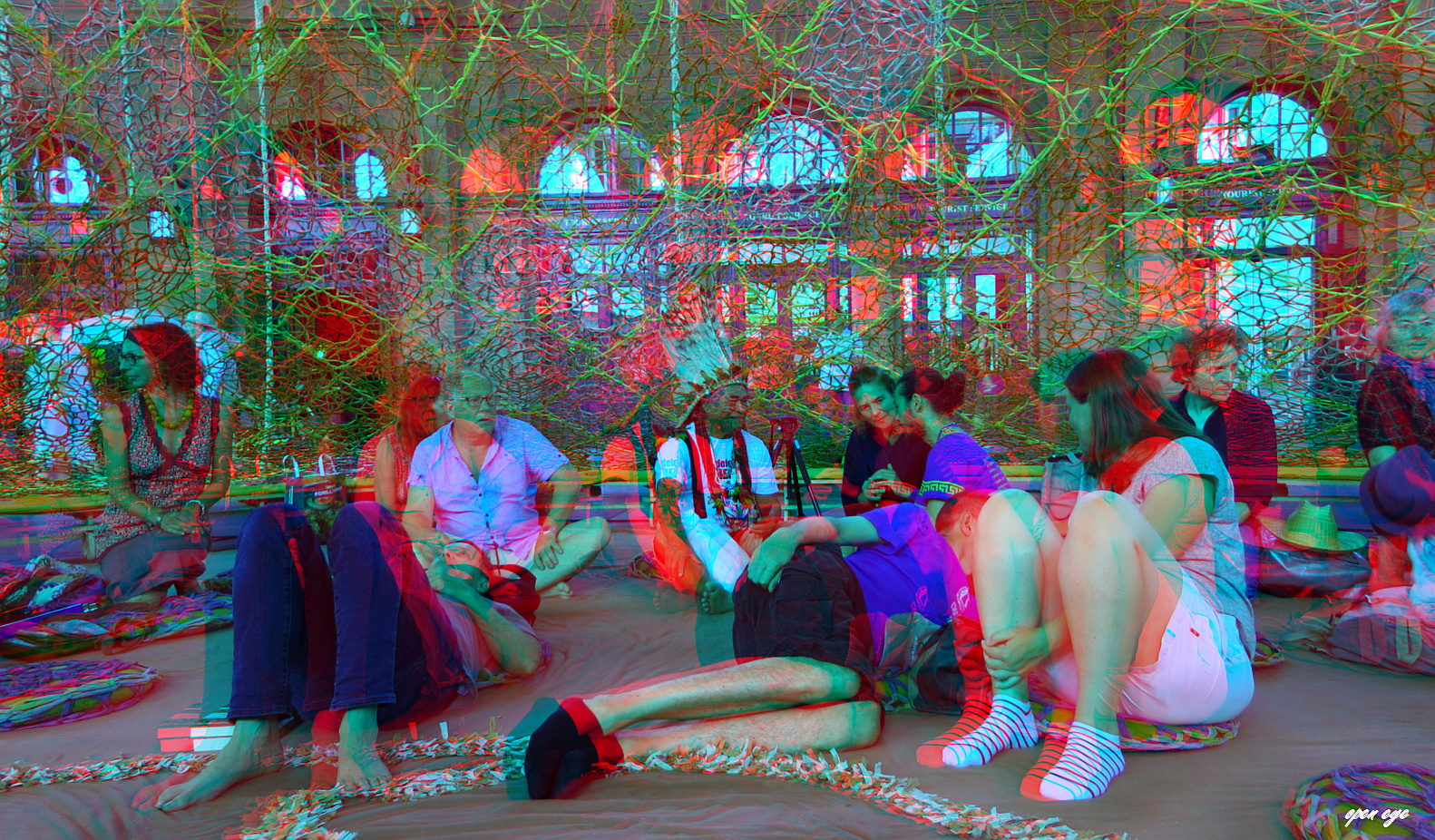 Schamane - Gaia Mother Tree - Zürich Bahnhofshalle Schweiz Foto & Bild ...