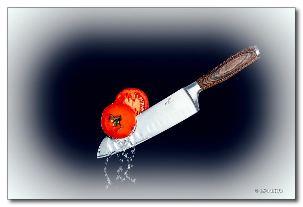 Scharfes Messer Foto & Bild | food, stillleben, digiart Bilder auf ...