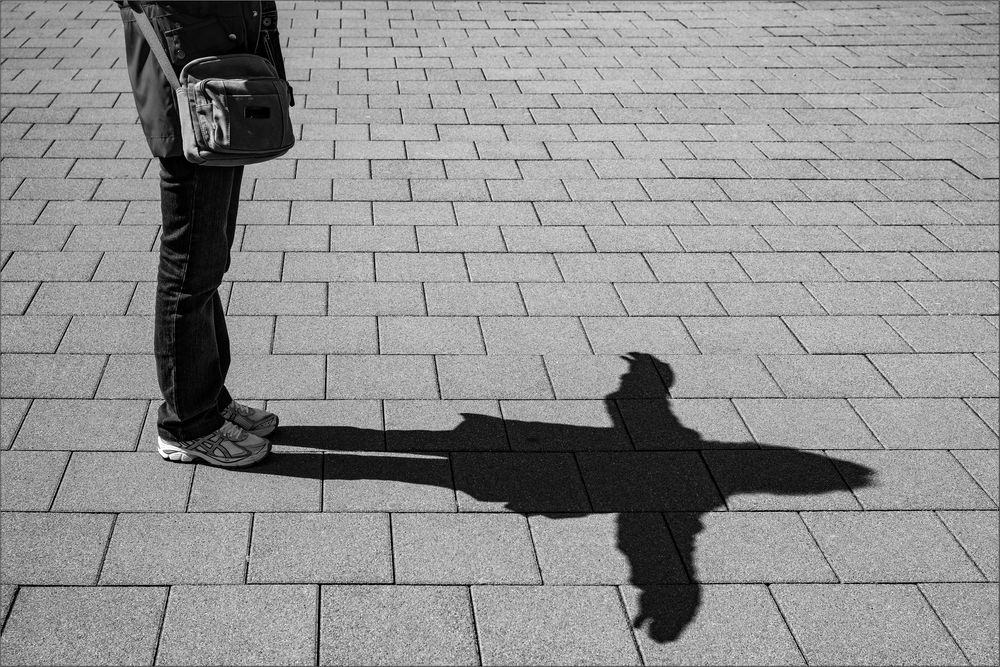 Schatten- Grafik Foto & Bild | streetart, fotomodell, schattenbild ...