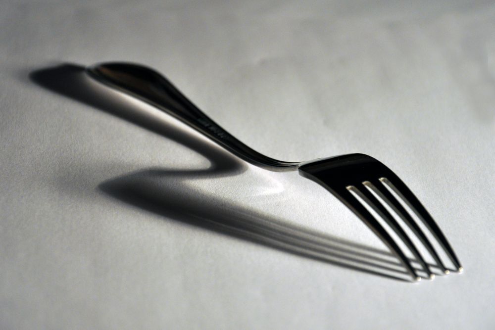 Schattenbild - Gabel Foto & Bild | abstraktes, strukturen, motive ...