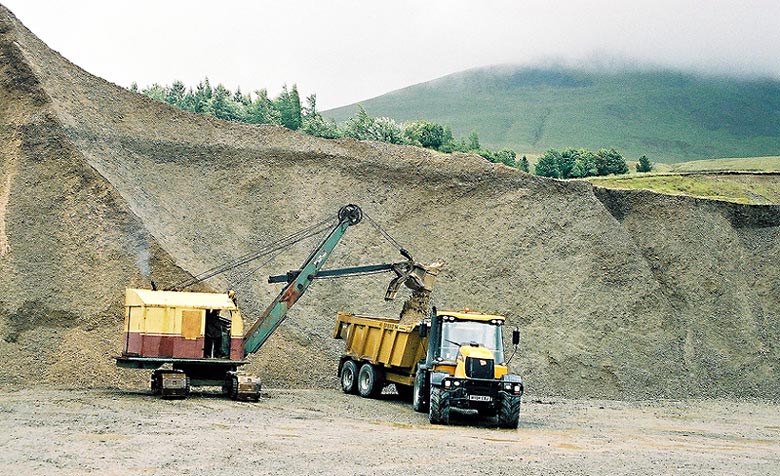 Schaufelbagger Foto & Bild | baumaschinen, verkehr & fahrzeuge, schiene ...