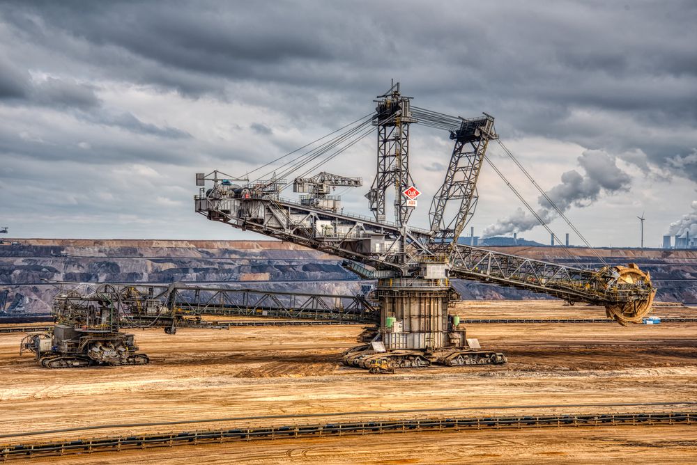 Schaufelradbagger Foto & Bild | industrie und technik, industrie ...