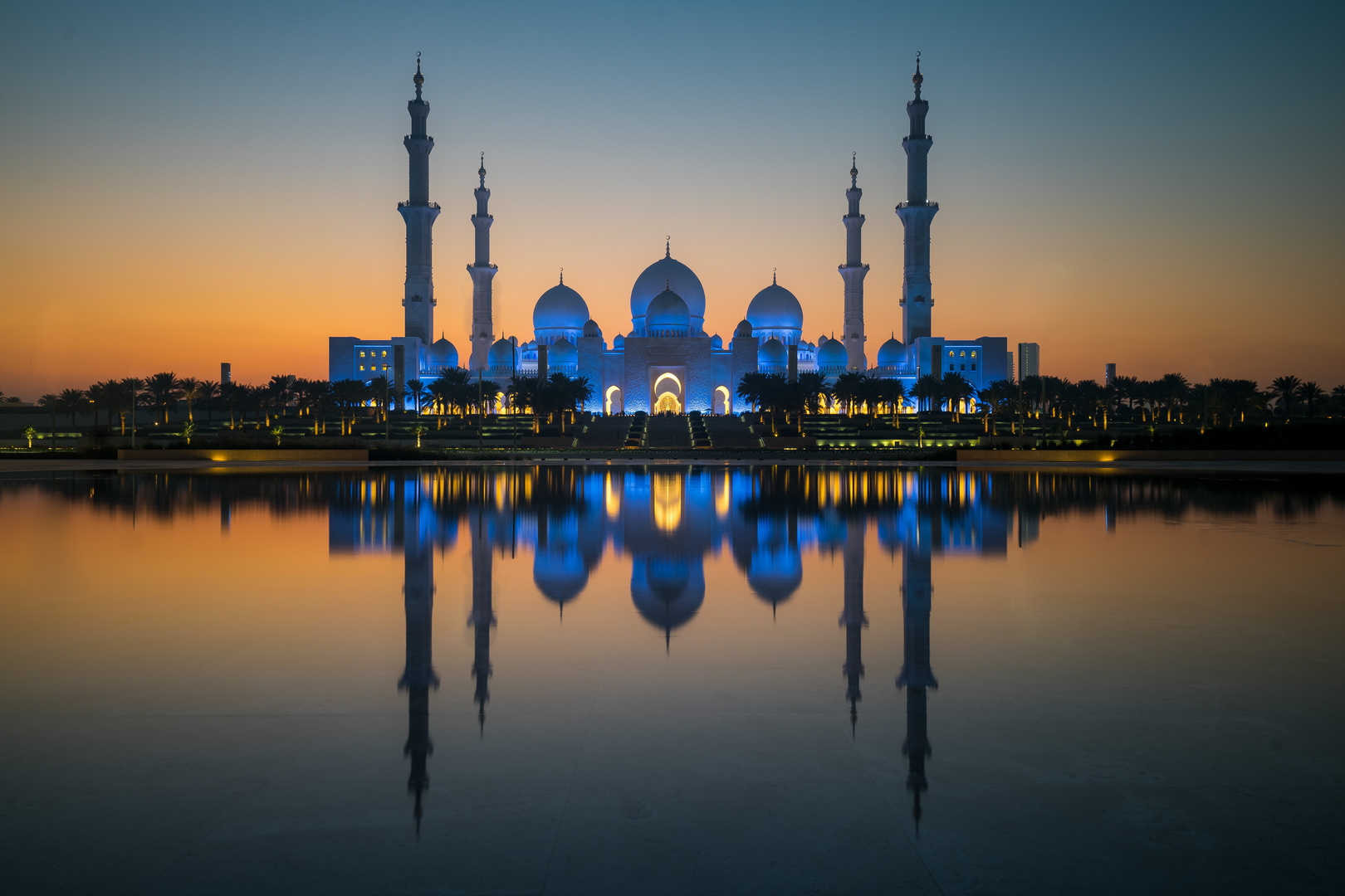 Scheich Zayed Moschee Foto & Bild | asia, middle east, united arab ...