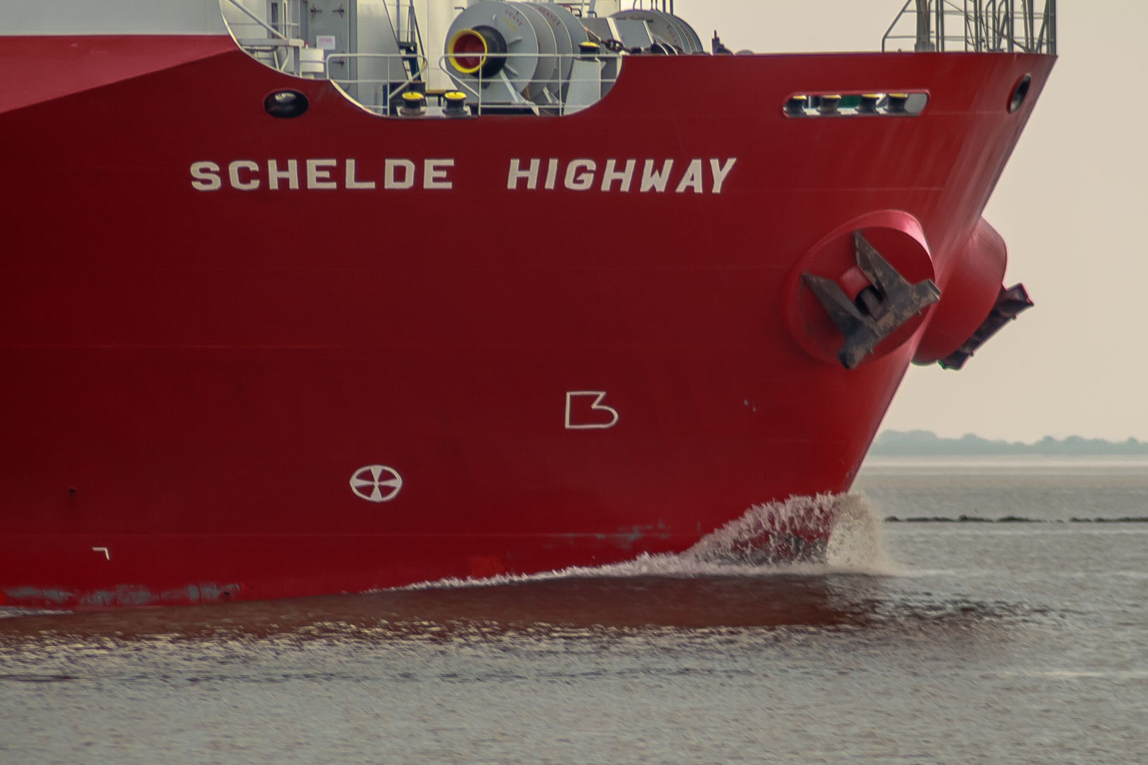 Schelde Highway verlässt Emden Foto & Bild | schiffe und seewege ...