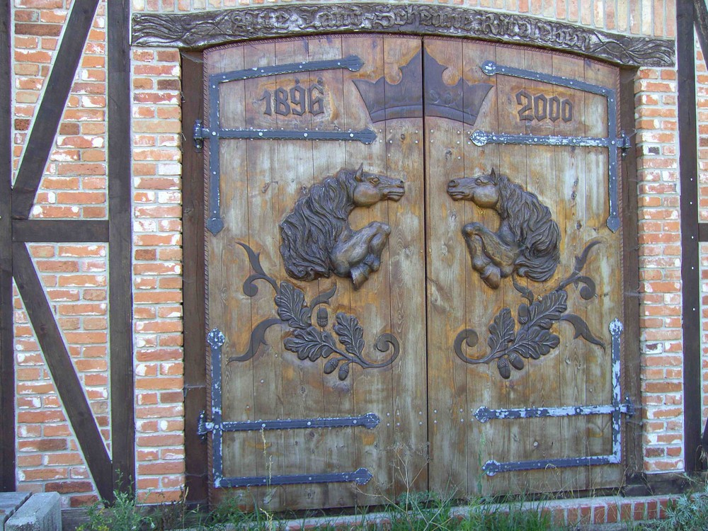 Scheunentor Foto & Bild | landschaft, zäune & co., zäune, bänke ...