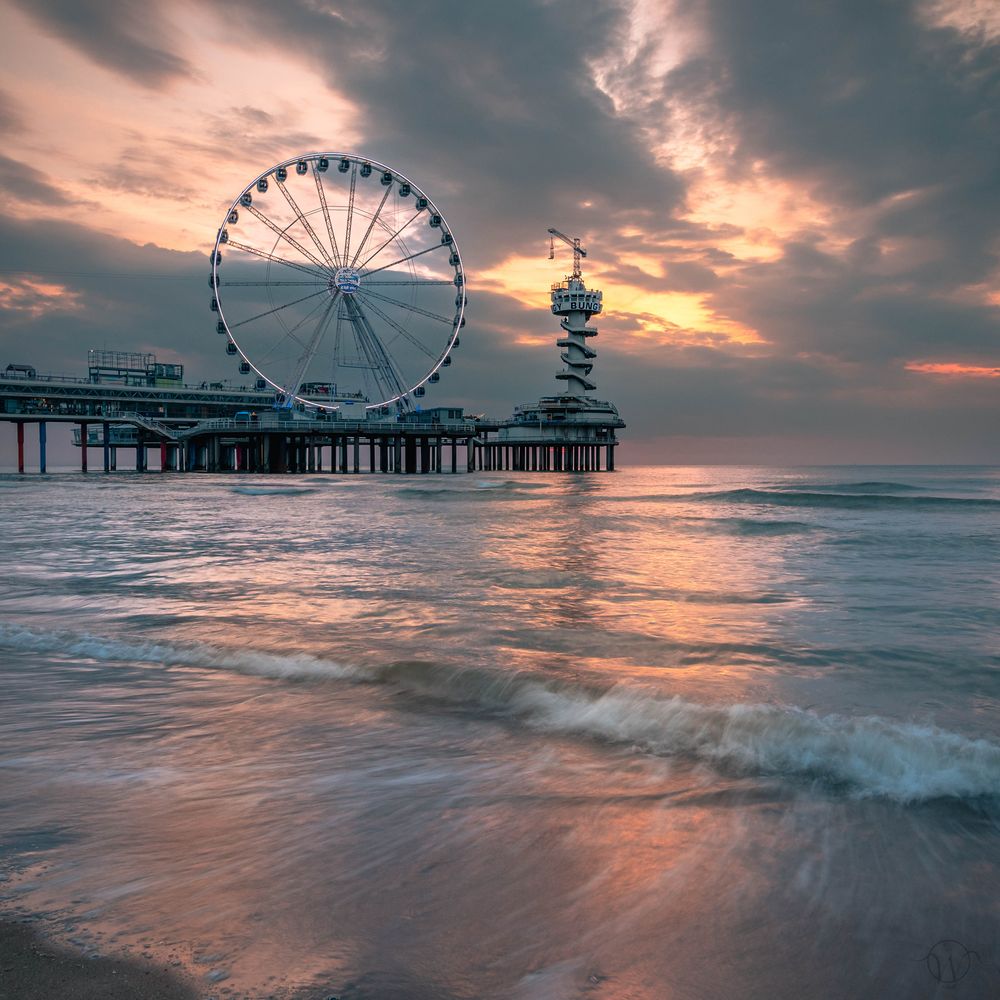Scheveningen Foto & Bild | sonnenuntergänge, himmel & universum, fotos ...
