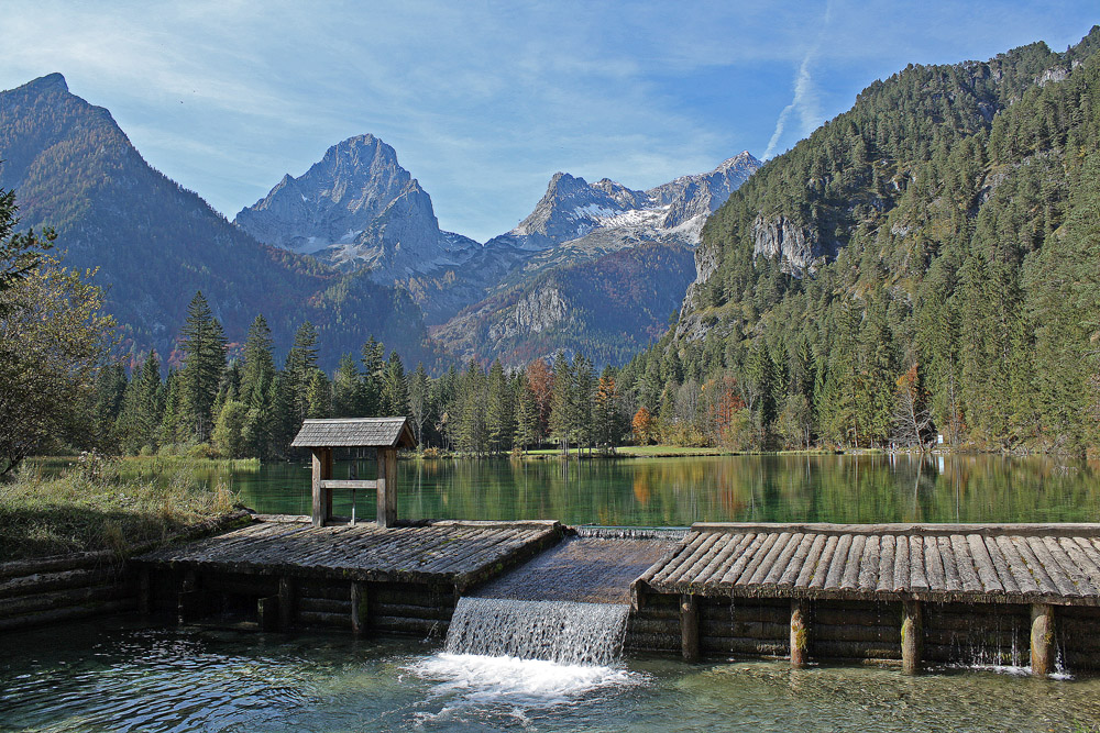 Schiederweiher in Hinterstoder 2 Foto & Bild | architektur, talsperren, dämme, schleusen, motive ...