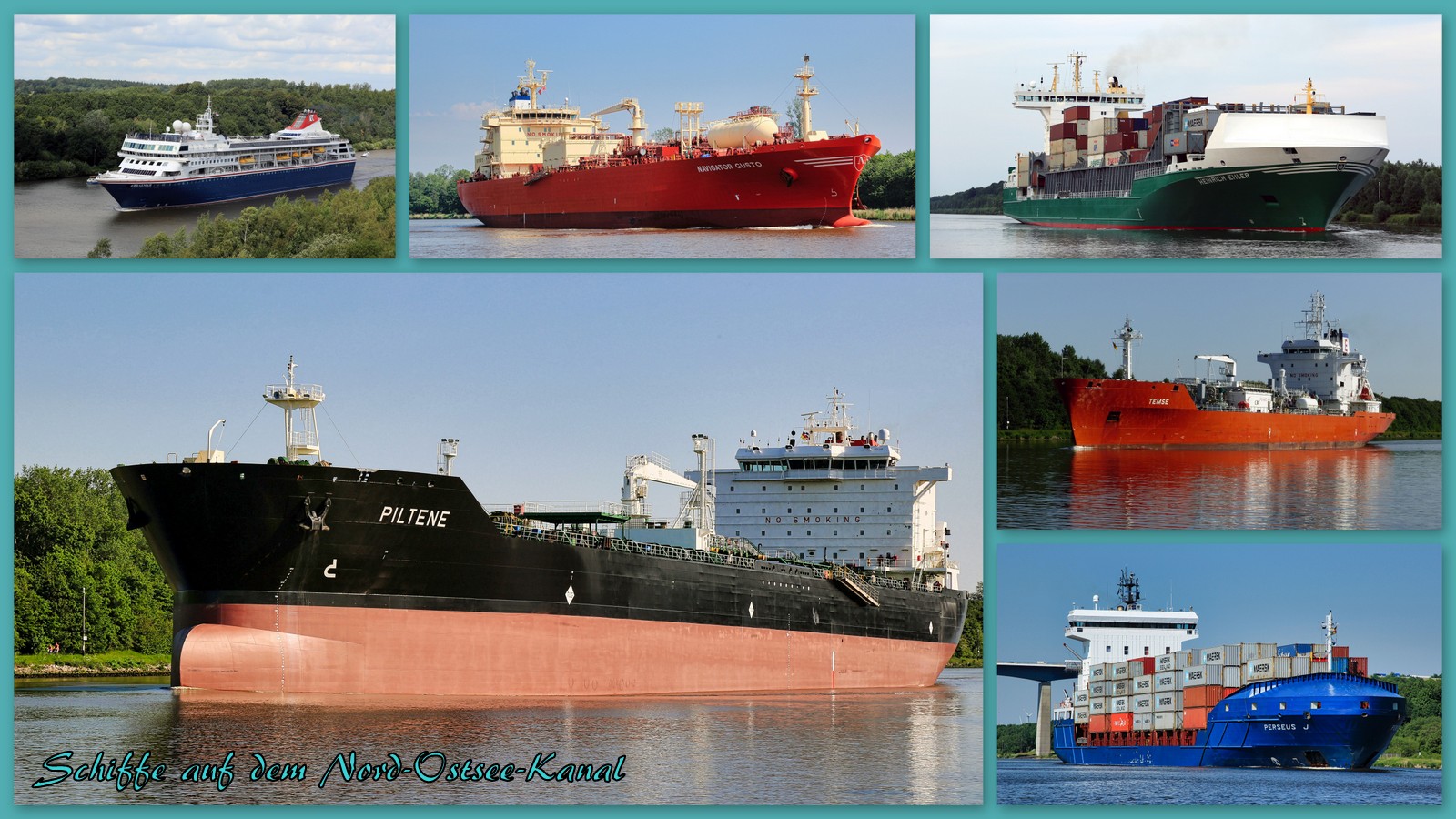 Schiffe auf dem Nord-Ostsee-Kanal Foto & Bild | bilder, fotos, world Bilder auf fotocommunity
