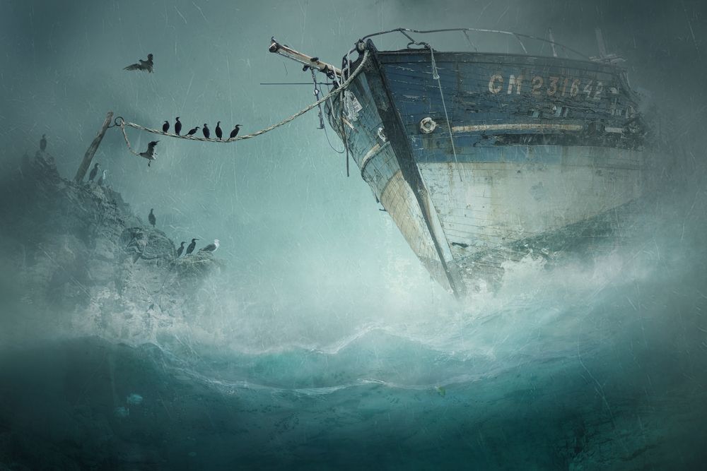 Schiffschaukel Foto & Bild | wasser, composing, digiart Bilder auf fotocommunity