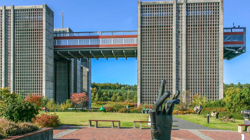 Schiffshebewerk Scharnebeck Foto & Bild | architektur, industrie und ...