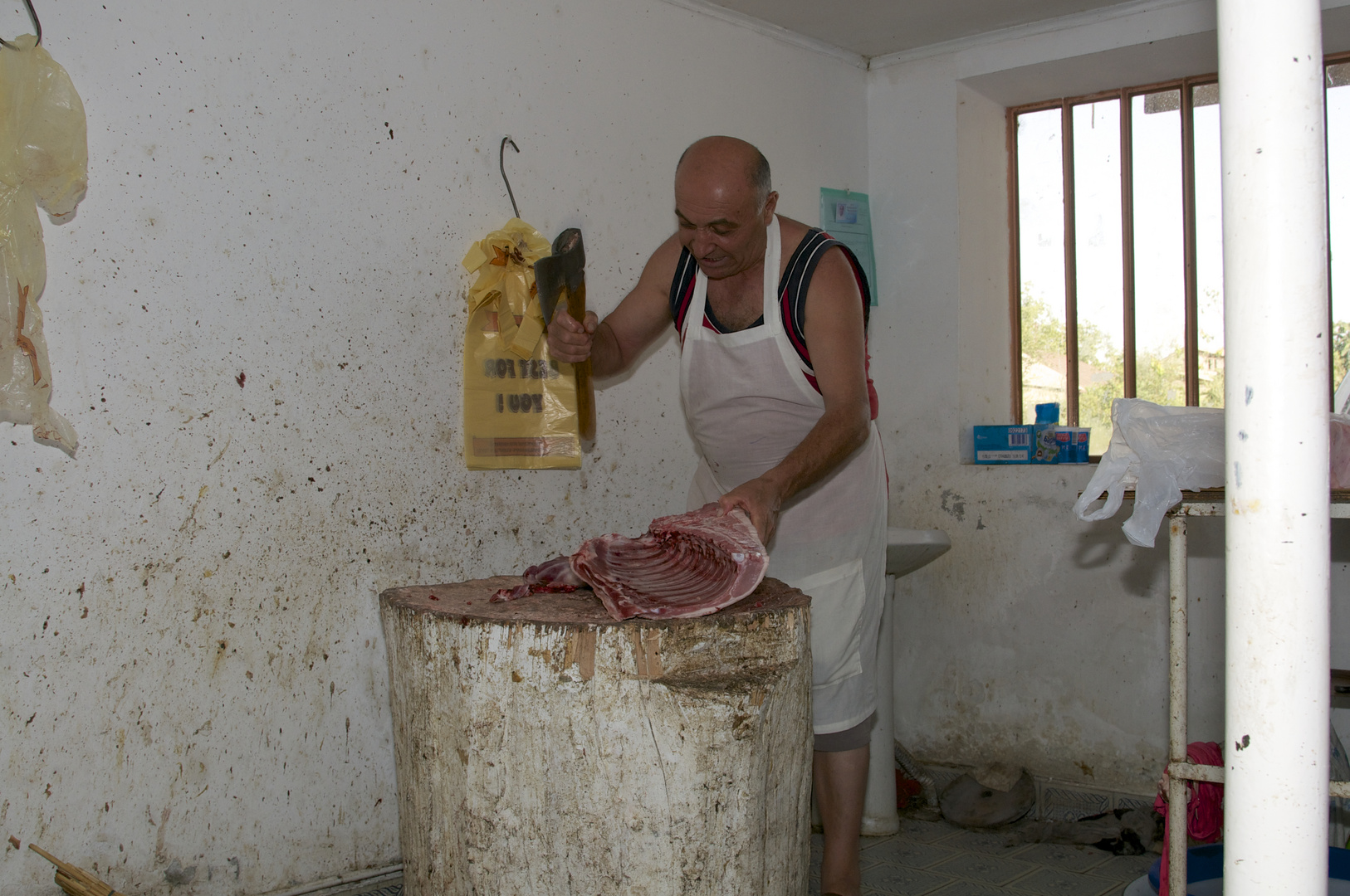 Schlachter in Armenien Foto & Bild | erwachsene, menschen bei der ...