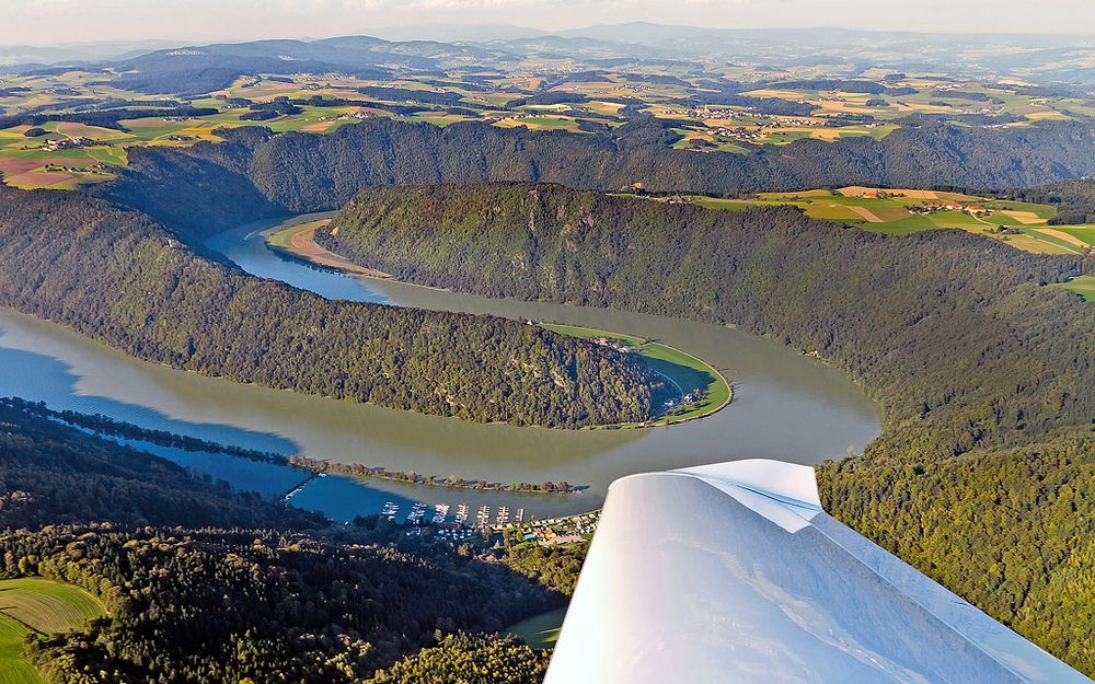 Schlögener Schlinge Foto & Bild | landschaft, luftaufnahmen, landscapes ...