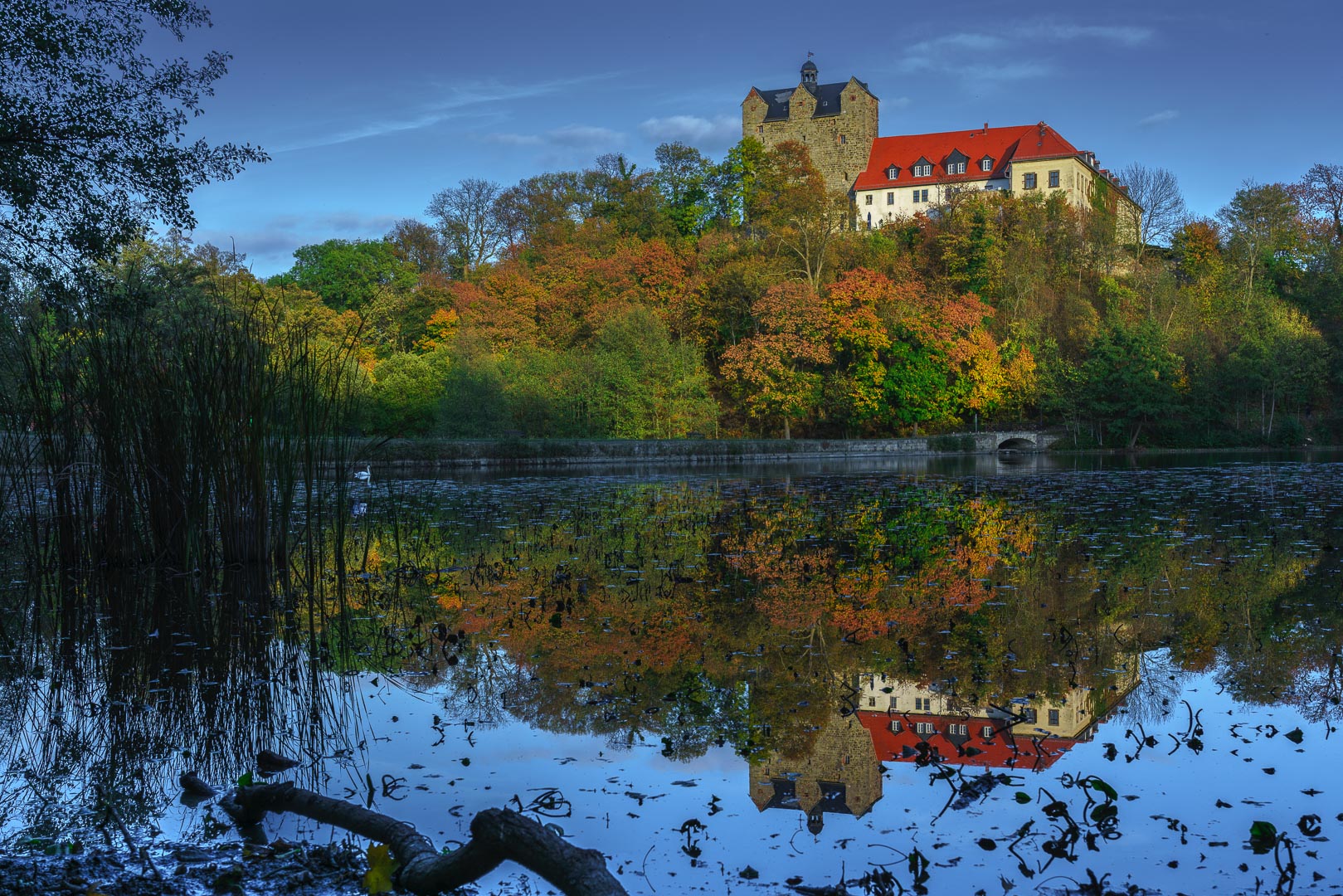 Schloss Ballenstedt Foto & Bild | schloss, natur, herbst Bilder auf ...