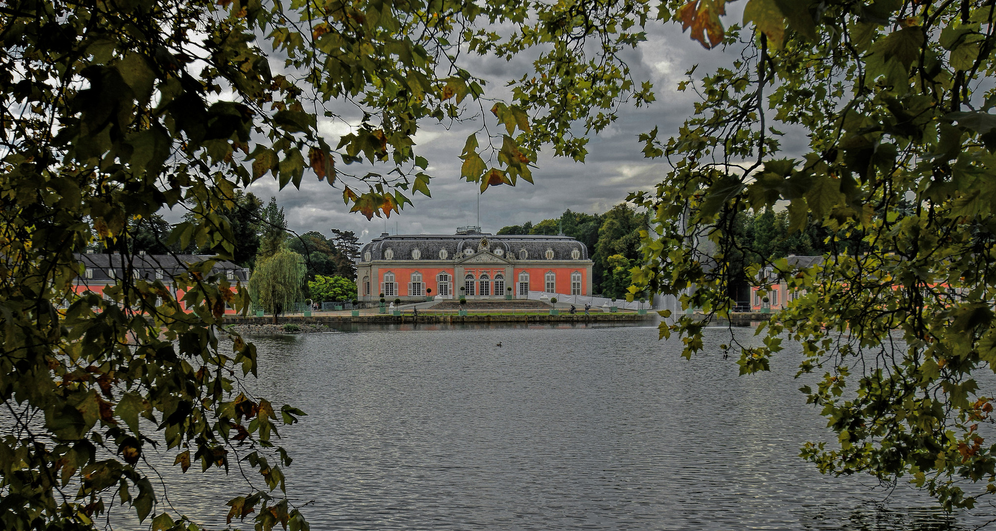 Schloss Benrath Foto & Bild | schloss, architektur, düsseldorf Bilder ...