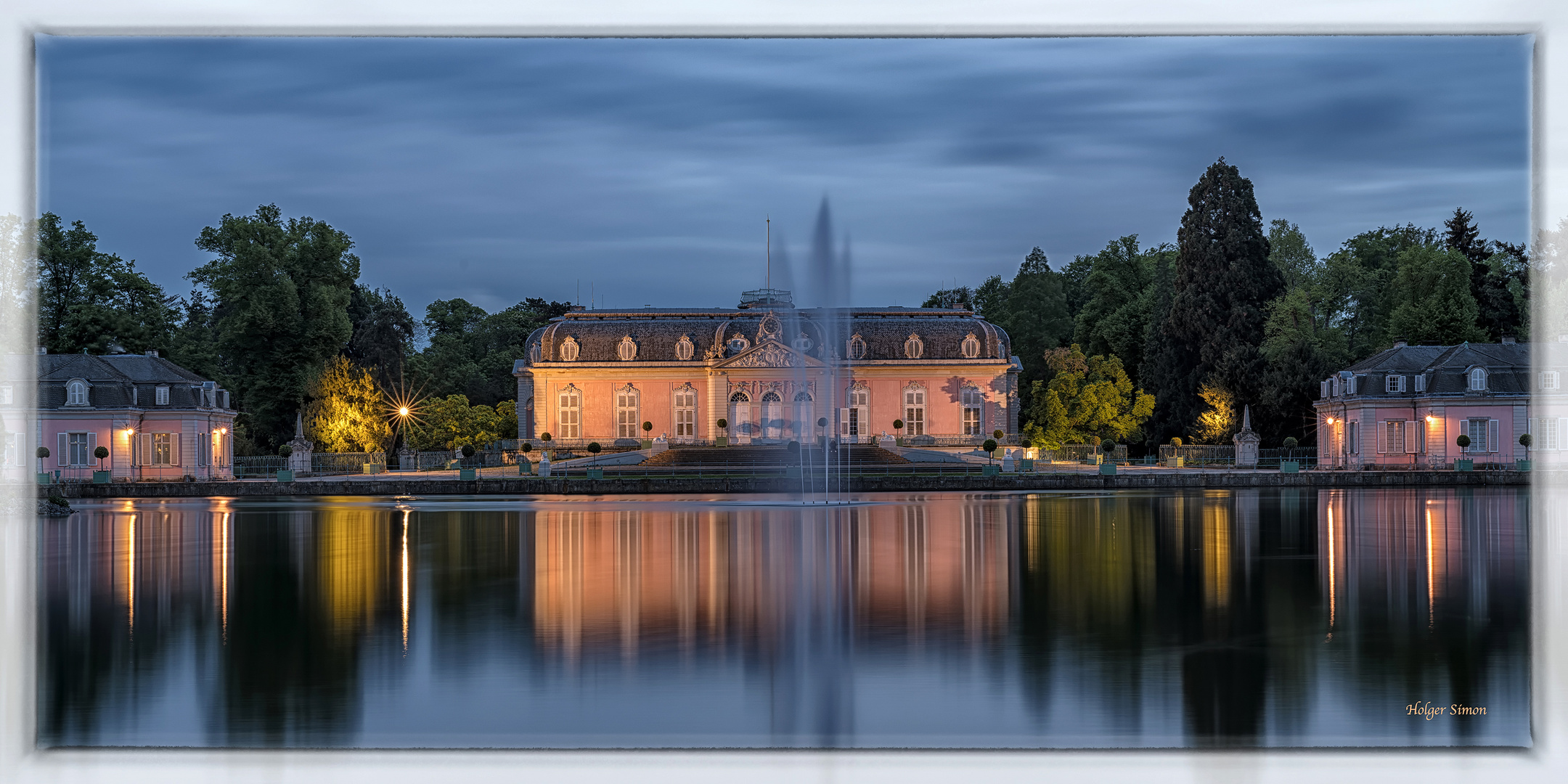 Schloss Benrath Foto & Bild | world, wasser, architektur Bilder auf ...