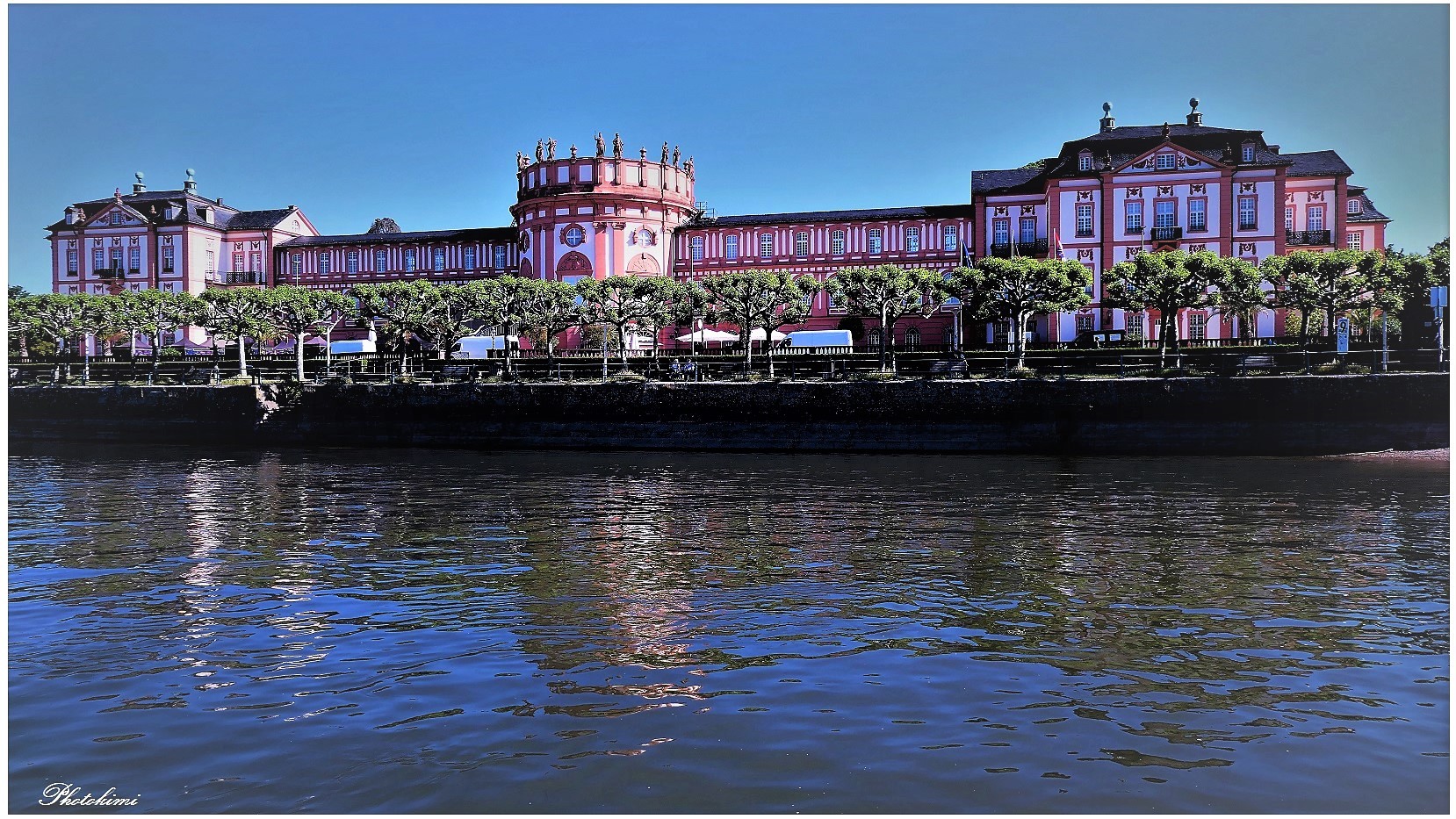 Schloss Biebrich am Rhein Foto & Bild | architektur, landschaft ...
