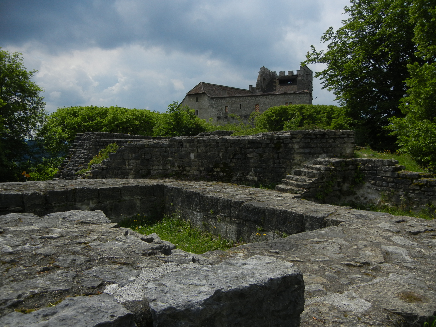 Schloss Burg Habsburg ( CH ) Foto & Bild | schlösser, herrenhäuser ...