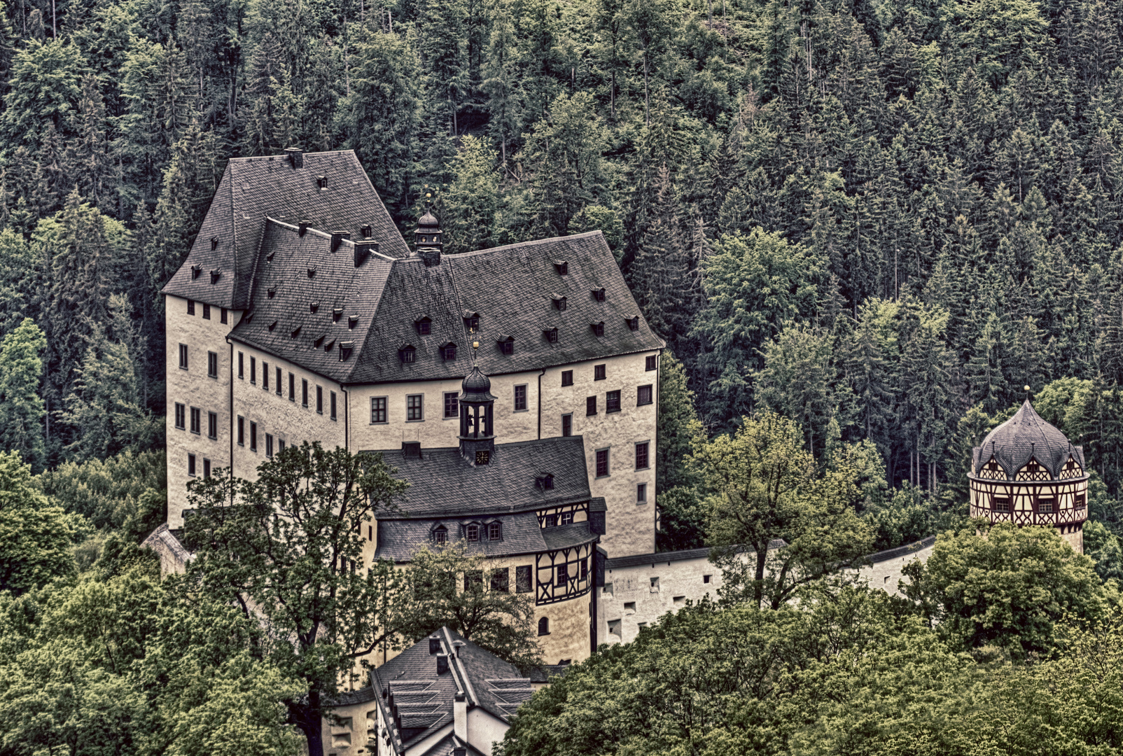 Schloß Burgk Foto & Bild | architektur, schlösser & burgen ...