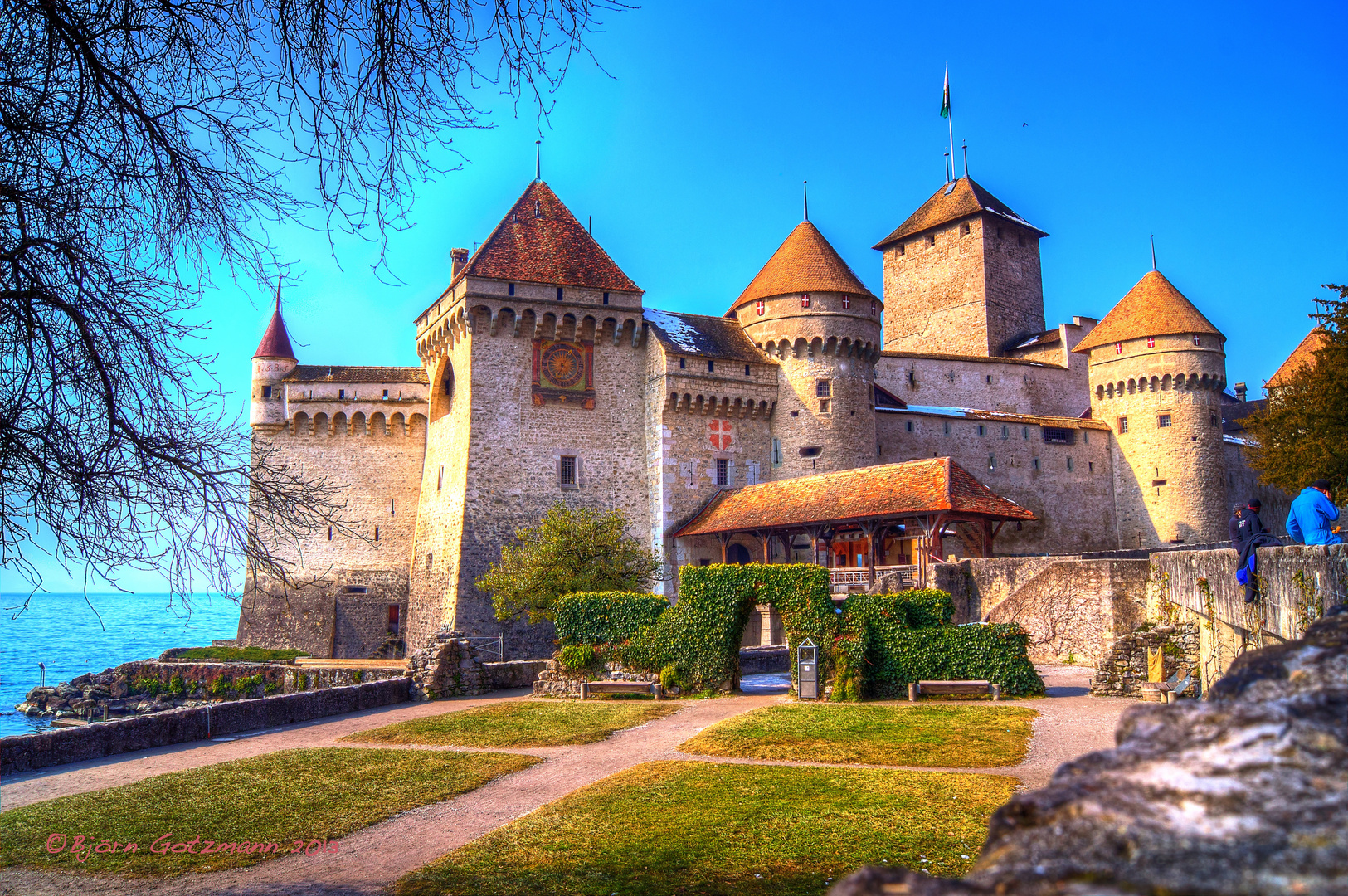 Schloss Chillon Foto & Bild | architektur, schlösser & burgen ...