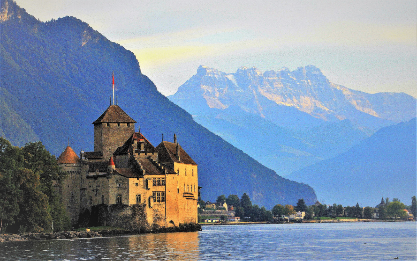 Schloss Chillon Foto & Bild | architektur, europe, schweiz ...