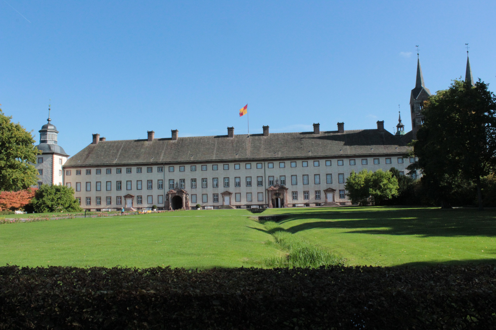 Schloss Corvey 4 Foto & Bild | architektur, klöster, motive Bilder auf ...