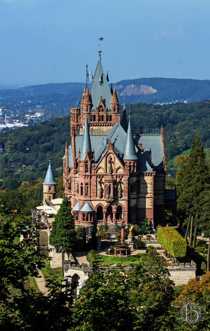 Schloß Drachenburg Foto & Bild | fotos, himmel, natur Bilder auf ...