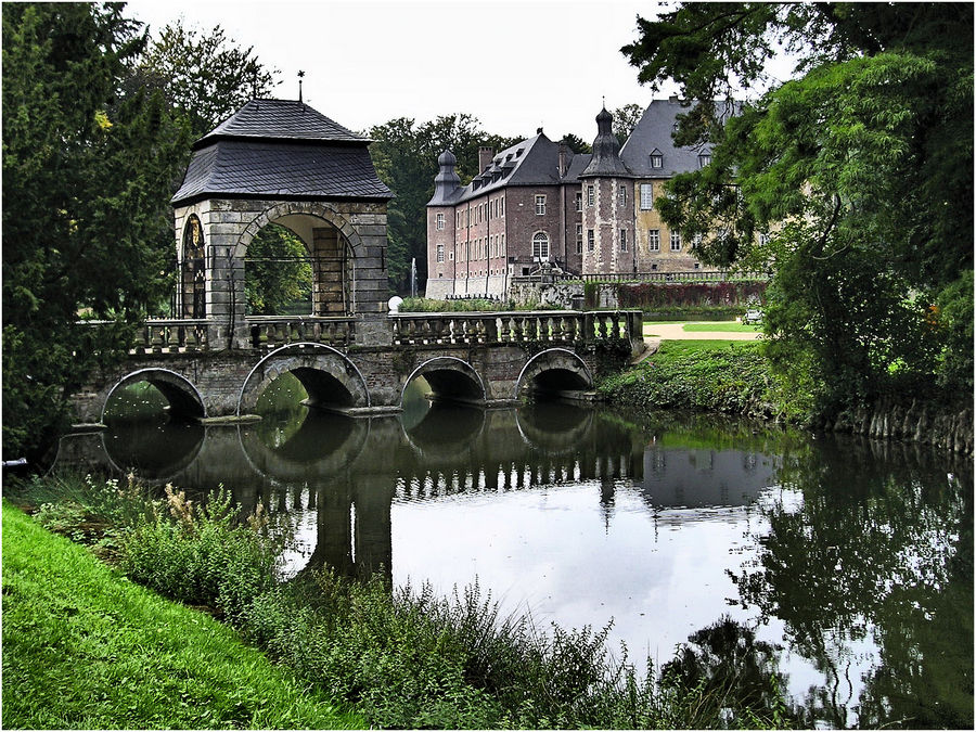 Schloss Dyck Foto & Bild | architektur, schlösser & burgen ...