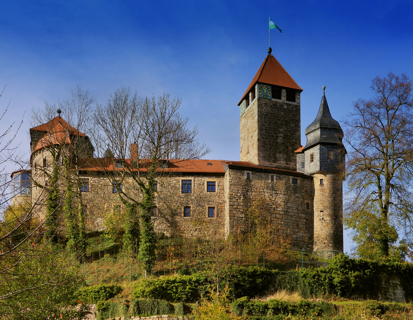 Schloss Elgersburg Foto & Bild | burg, historisches, architektur Bilder ...