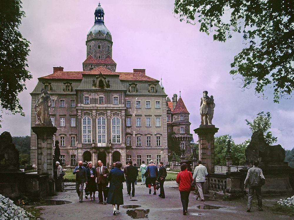 Schloss Fürstenstein ...... Polen 1984 (Dia-Scan) Foto & Bild | world ...