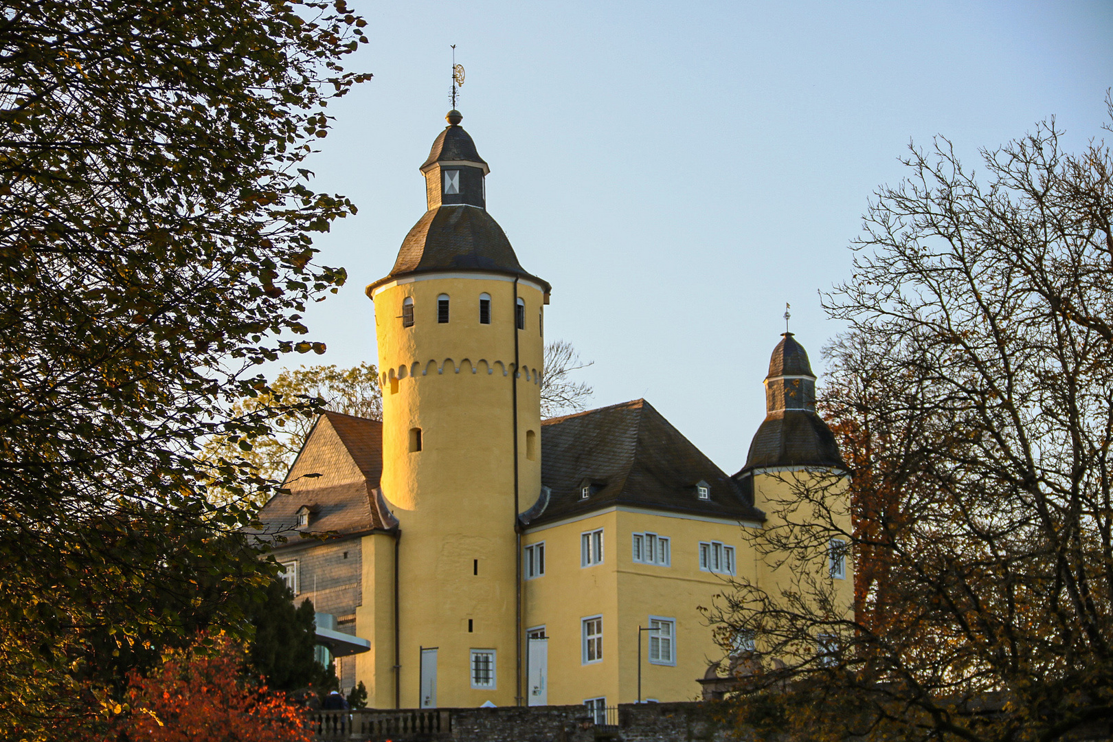 Schloss Homburg Foto & Bild | schloss, burg, landschaft Bilder auf ...
