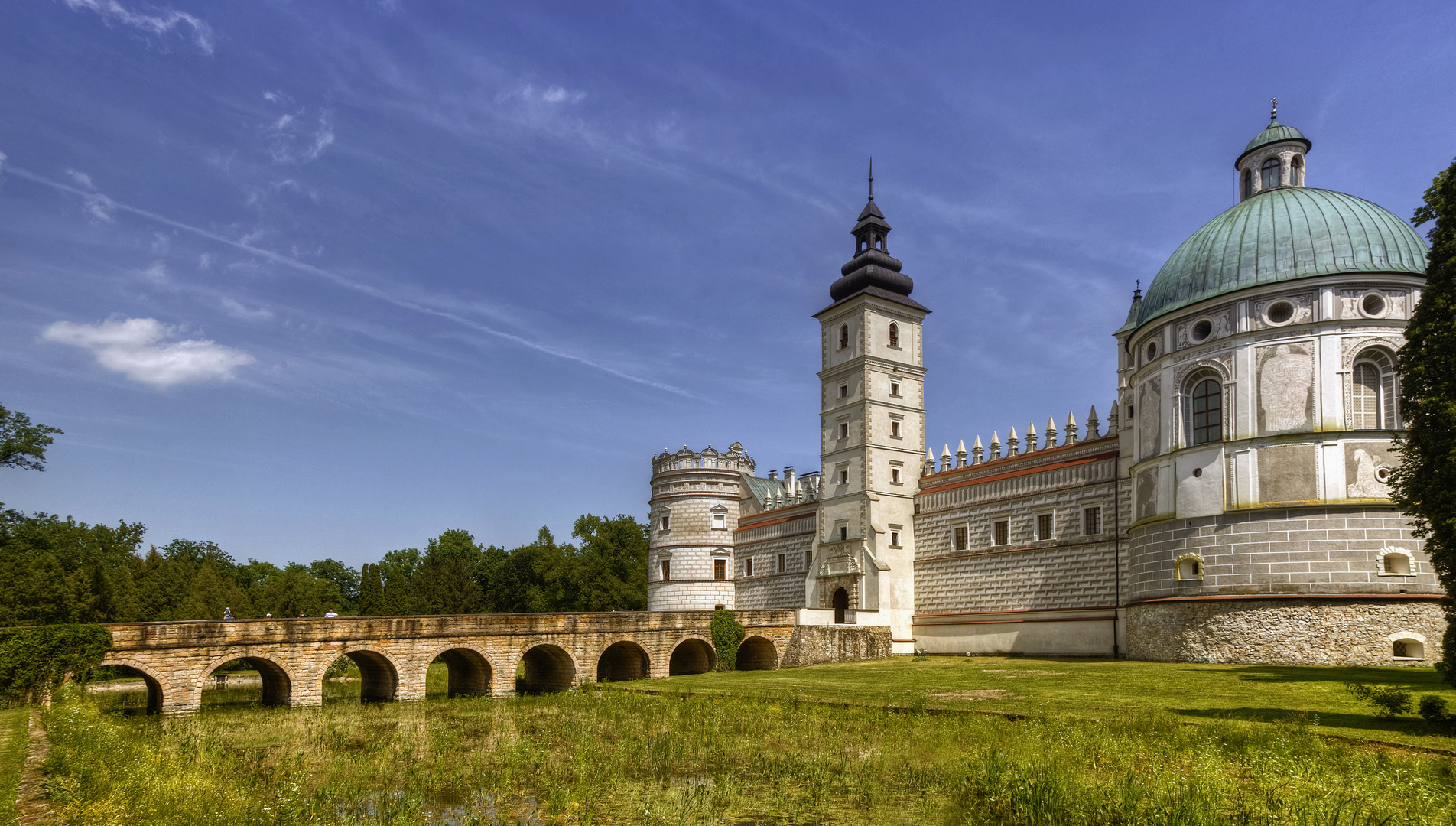 Schloss Krasiczyn Foto & Bild | fotos, natur, architektur Bilder auf ...