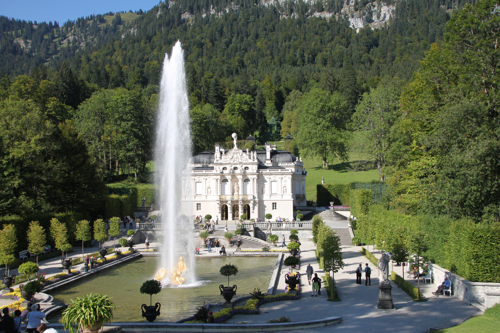 Schloss Linderhof Foto & Bild | architektur, schlösser & burgen ...