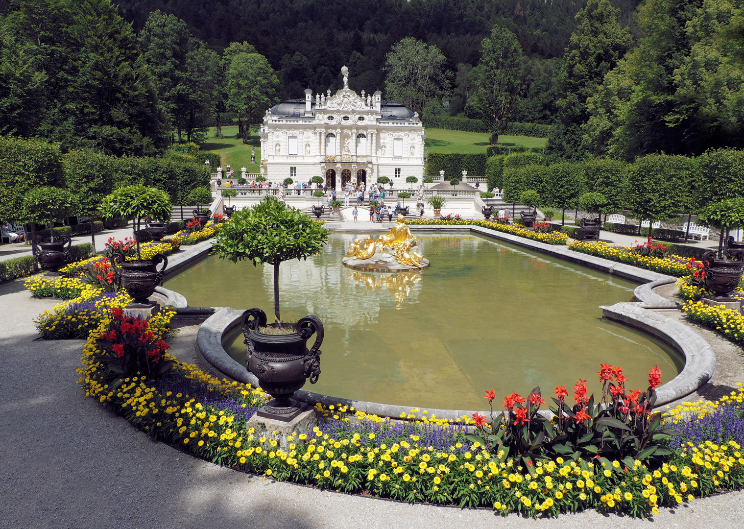 Schloss Linderhof Foto & Bild | world, schloss, bayern Bilder auf ...