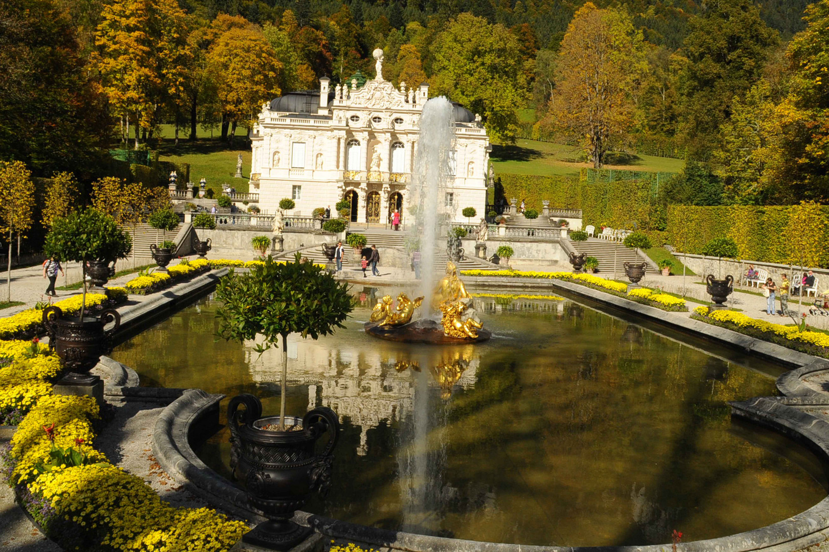 Schloss Linderhof Foto & Bild | motive Bilder auf fotocommunity