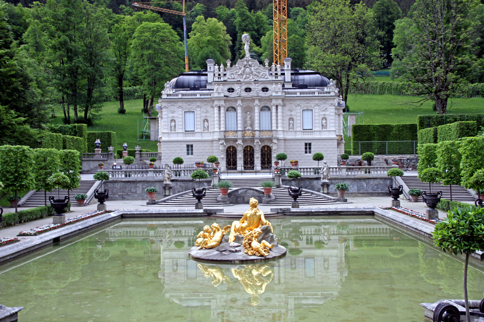 Schloß Linderhof Foto & Bild | deutschland, europe, fotos Bilder auf ...