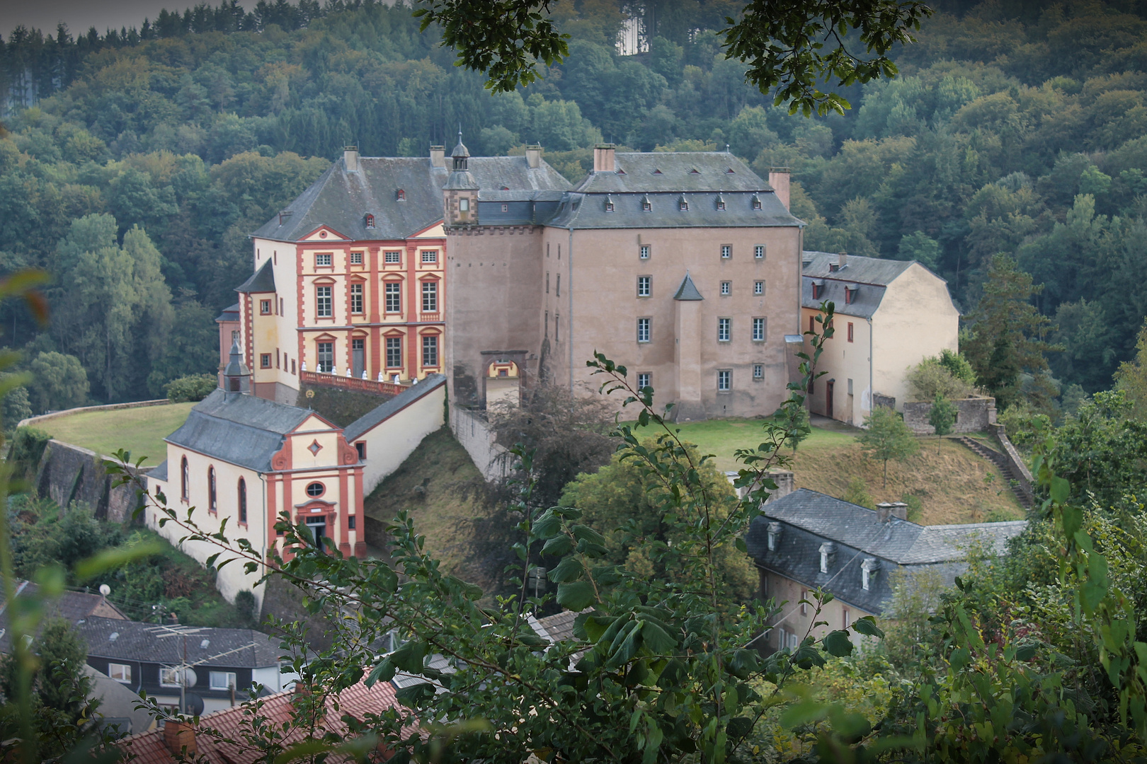Schloss Malberg in der Eifel Foto & Bild | schloss, barock, deutschland Bilder auf fotocommunity