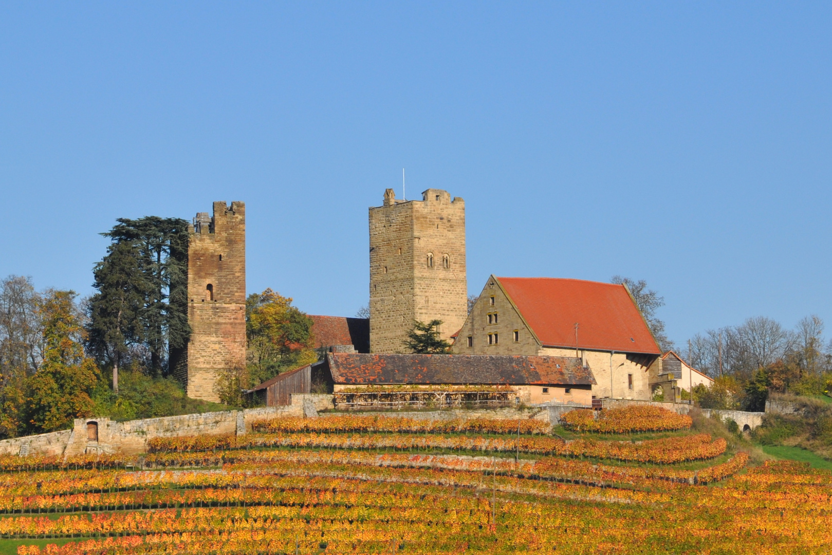 Schloss Neipperg Foto & Bild | landschaft, lebensräume, landschaften ...