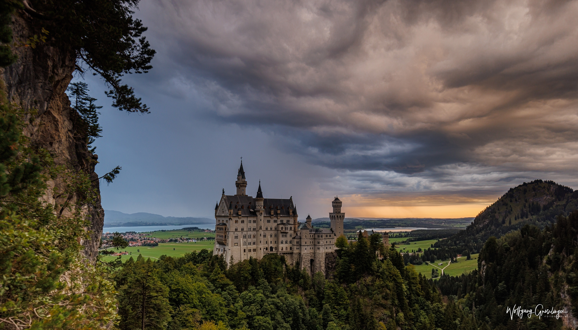 Schloss Neuschwanstein Foto & Bild | architektur, jahreszeiten, herbst ...