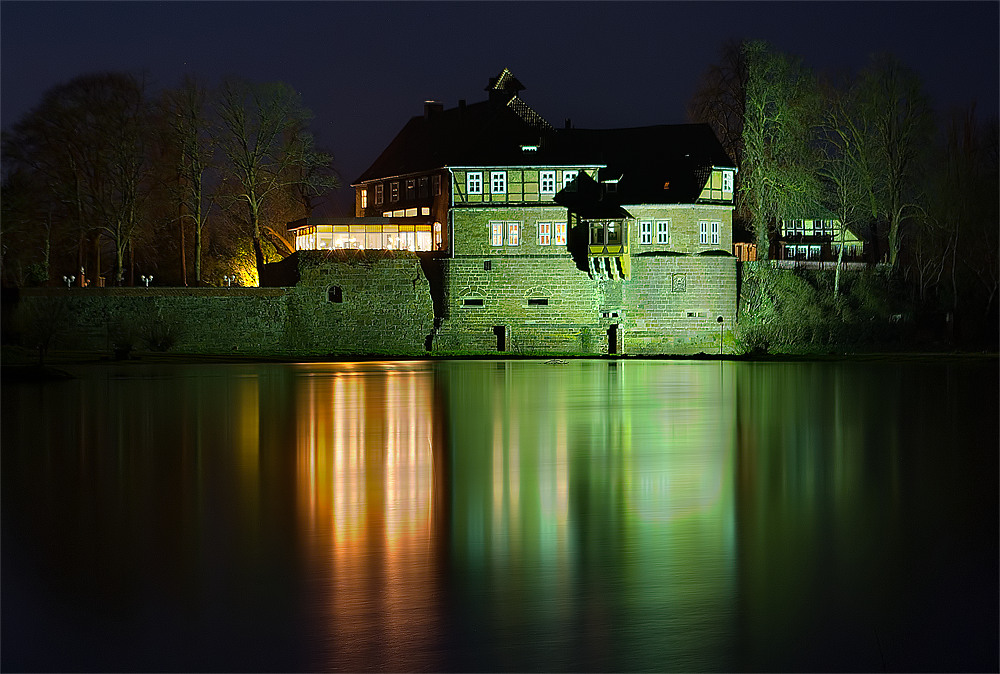 Schloss Petershagen an der Weser Foto & Bild | techniken, aufnahme ...