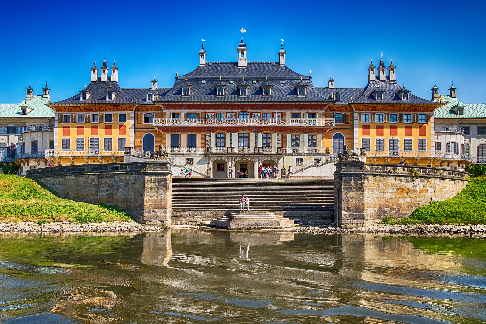 Schloß Pillnitz Foto & Bild | park, sommer, wasser Bilder auf fotocommunity