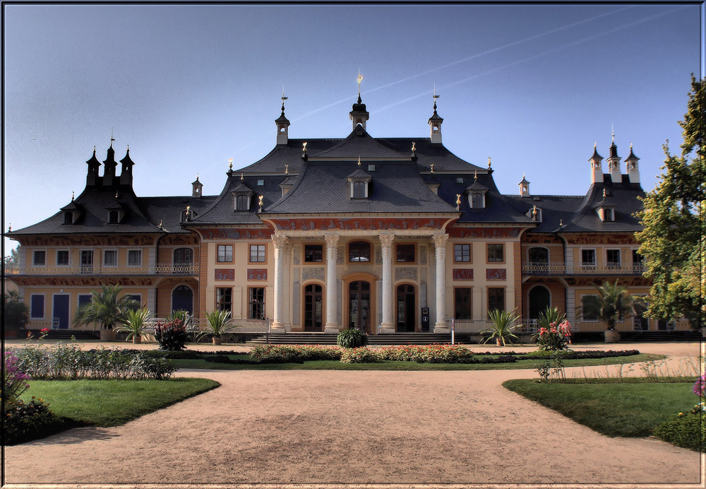 Schloss Pillnitz ....... HDR Bergpalais Foto & Bild | architektur ...