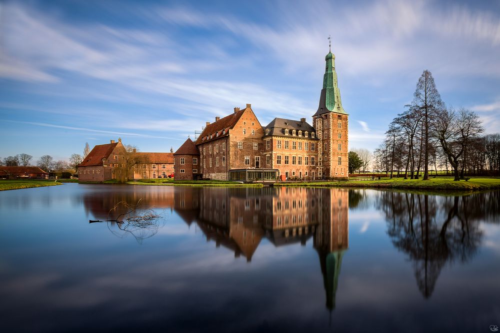 Schloss Raesfeld Foto & Bild | world, wasser, winter Bilder auf ...