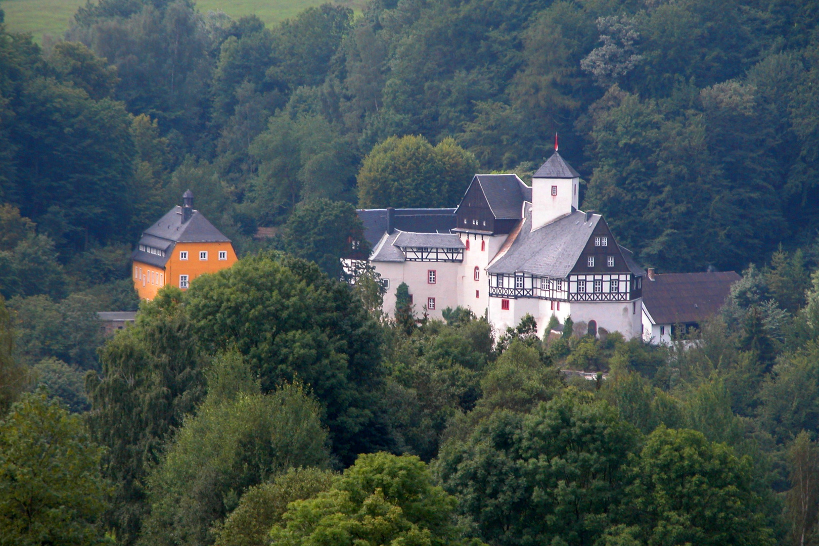 Schloss Rauenstein bei Lengefeld ( Erzgebirge) Foto & Bild ...