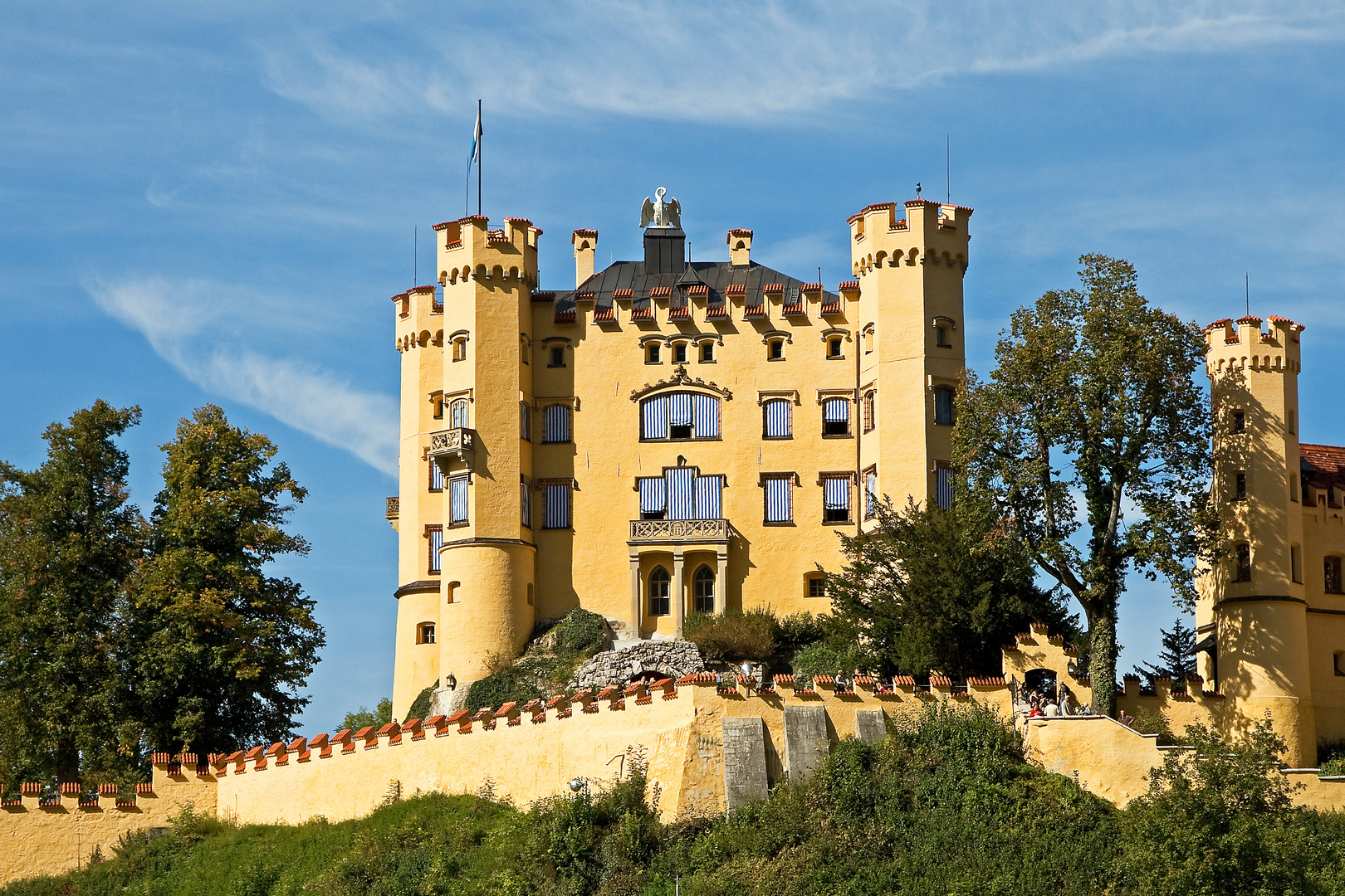 Schloss Schwangau Foto & Bild | landschaft, berge, natur Bilder auf ...