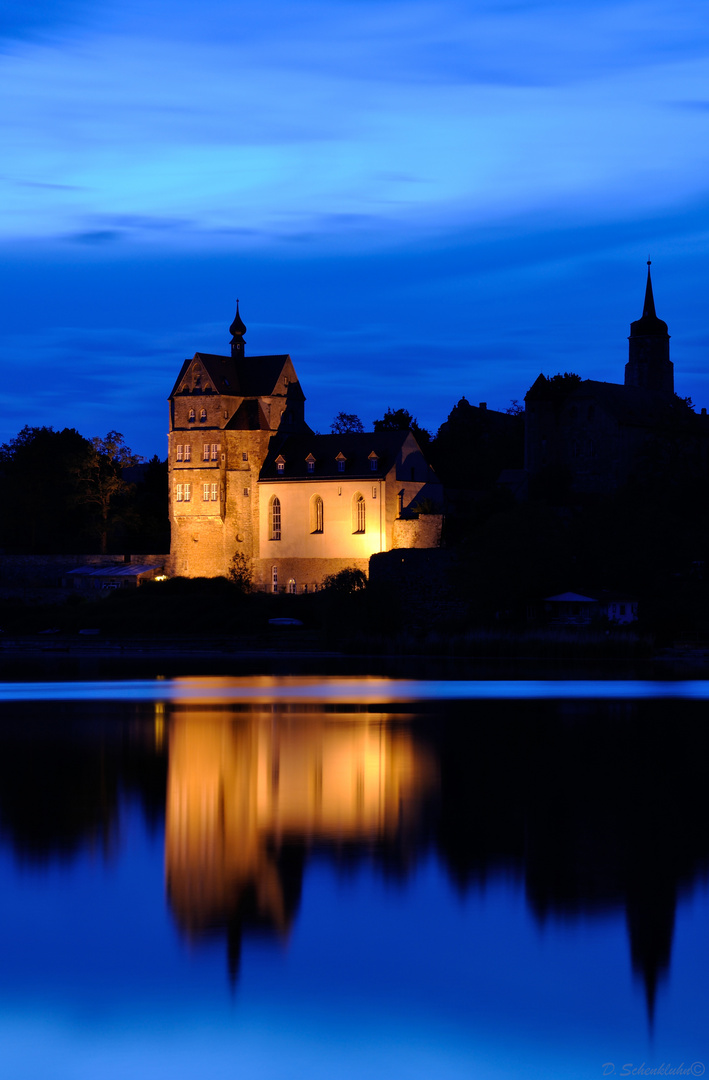 Schloss Seeburg Foto & Bild | architektur, architektur bei nacht ...