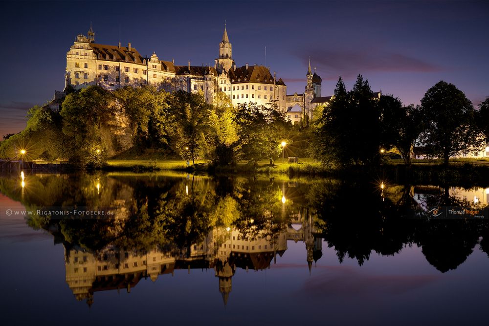 Schloss Sigmaringen Foto & Bild | night, outdoor, nacht Bilder auf ...