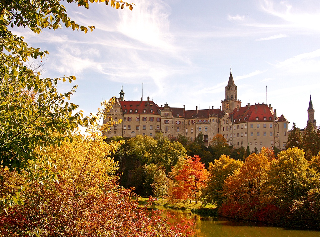 Schloss Sigmaringen Foto & Bild | jahreszeiten, herbst, natur Bilder ...