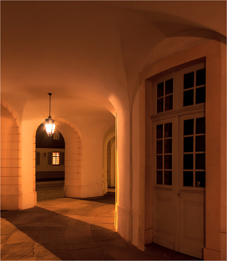 Schloss Solitude (XII) Foto & Bild | architektur, architektur bei nacht ...