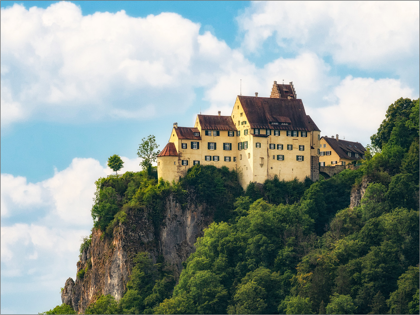 Schloss Werenwag Foto & Bild | world, sommer, wolken Bilder auf ...
